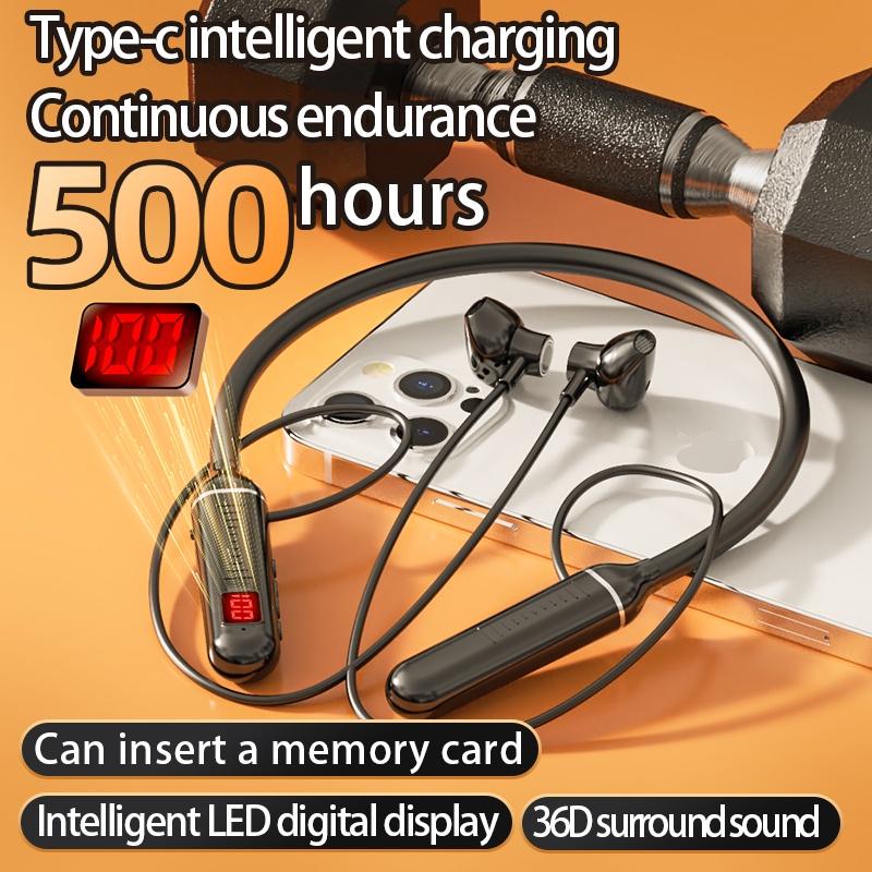 Headset Gaming Wireless Bluetooth Earphone Gantung Leher Dengan - Shop ...