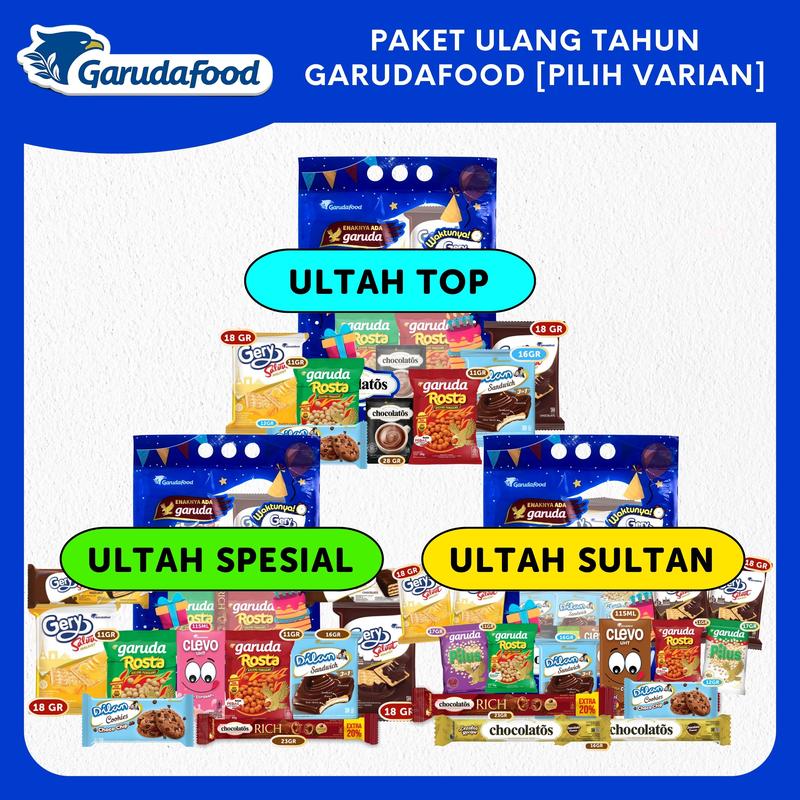PAKET ULANG TAHUN GARUDAFOOD [PILIH VARIAN] - Shop | Tokopedia