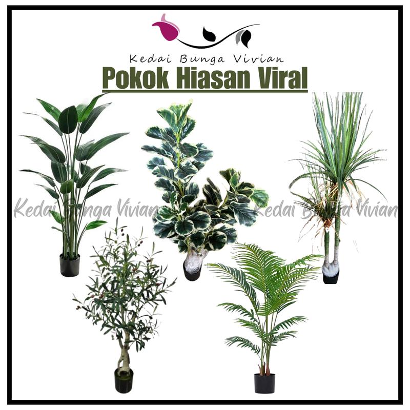 Pokok Hiasasn Viral| Premium Skybird| Pokok Pisang| Artificial Plant ...