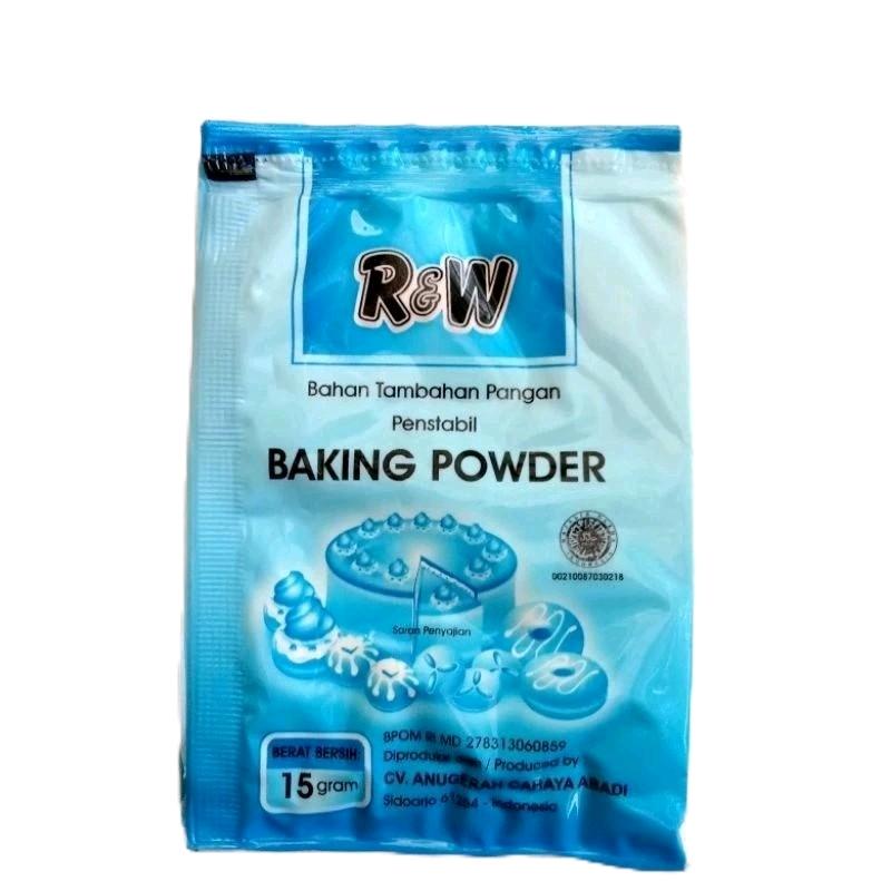 Baking powder sachet Rajawali/R&W 15gr - Shop | Tokopedia