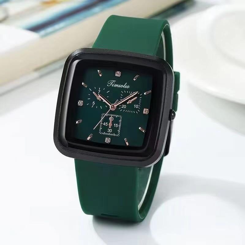 Jam Tangan Kuarza Gel Silika, Untuk Lelaki dan Wanita, Fesyen, - TikTok ...
