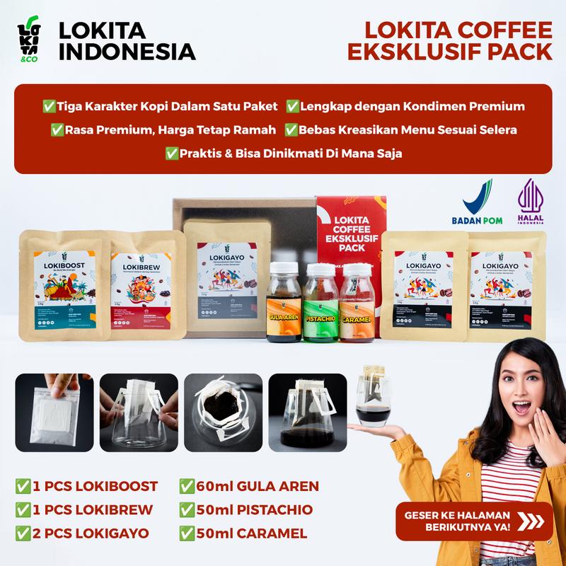 Paket Kopi Drip Bag Eksklusif Pack Pistachio X Caramel (COFFEE - Shop ...