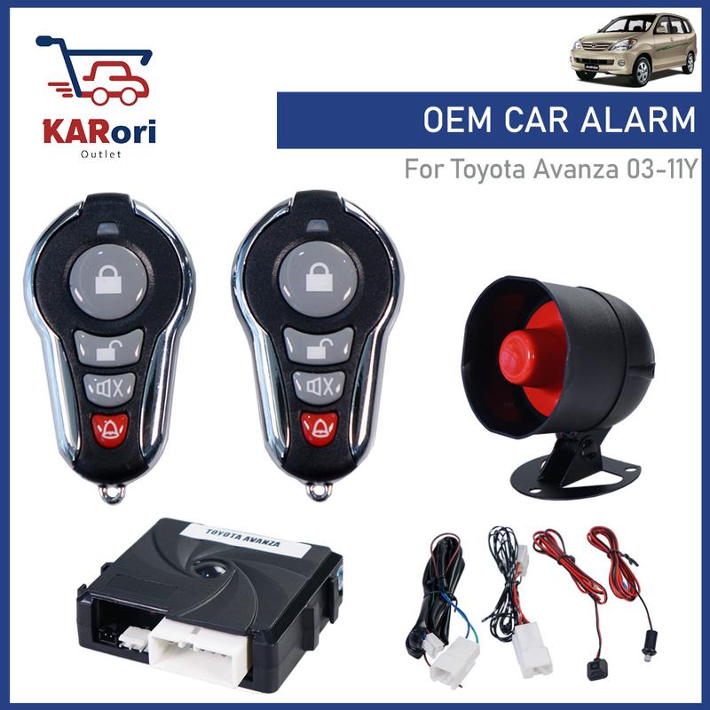 TOYOTA AVANZA 2003-2011Y OEM PLUG & PLAY CAR ALARM / AVANZA 03 - TikTok ...