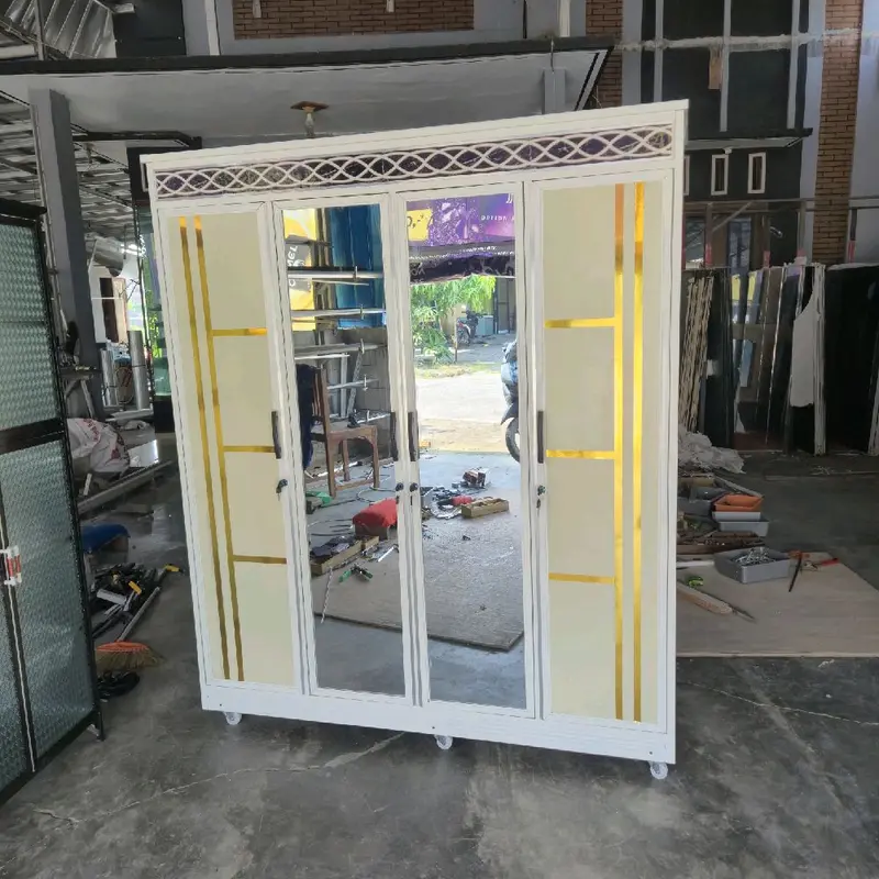 almari pakaian alumunium,kaca&ACP - Shop | Tokopedia