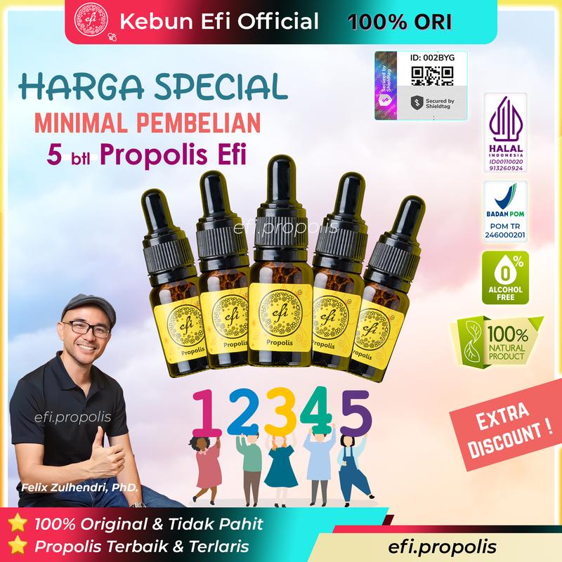 Propolis Efi by Kebun Efi ( 100% Original Propolis Non Alkohol ) - Shop ...
