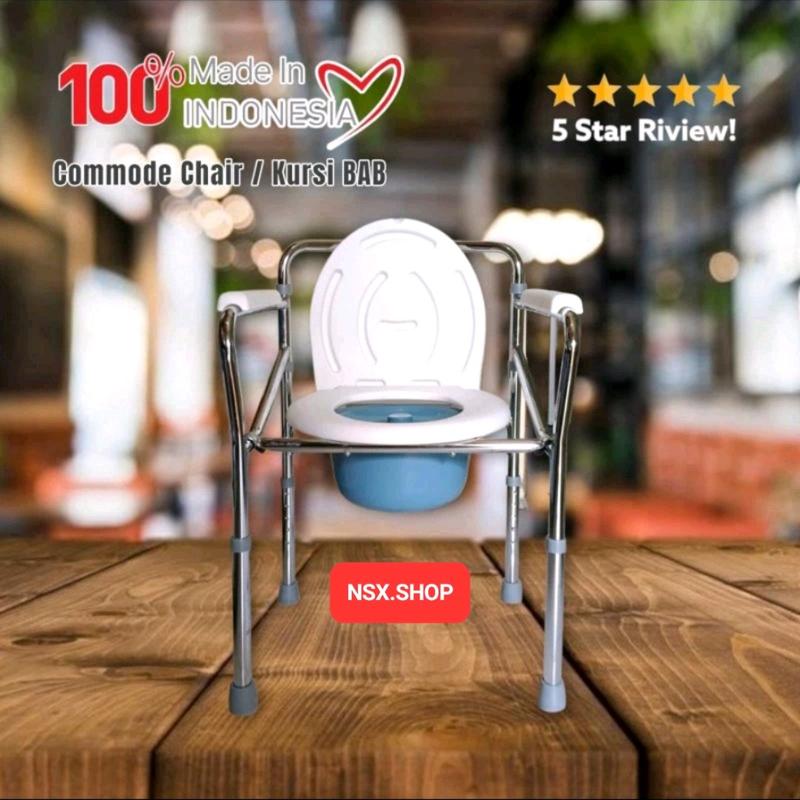 Kursi Lipat BAB Commode Chair Standar FS 894 Comode FS894 Comode ...