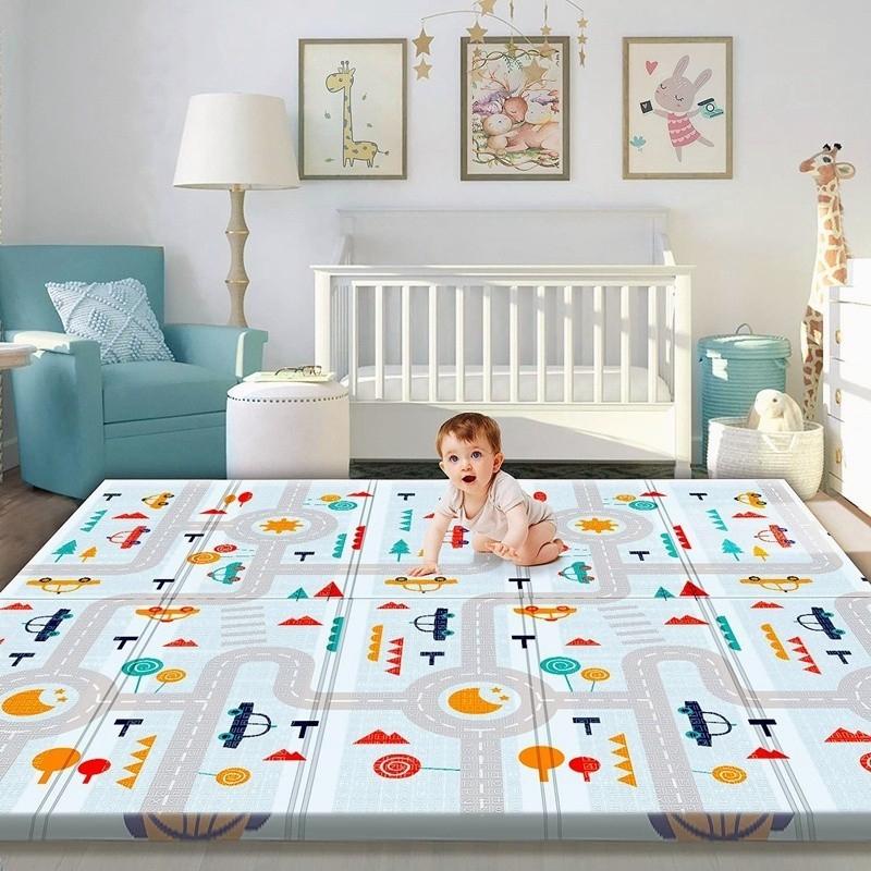 NEW Foldable Foam Play Mat Carpet for Kids - Baby Crawling Mat - TikTok ...