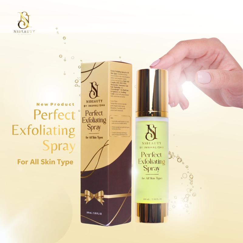 BODY TONER PERPECT EXPOLIATING SPRAY NS BEAUTY - Shop | Tokopedia