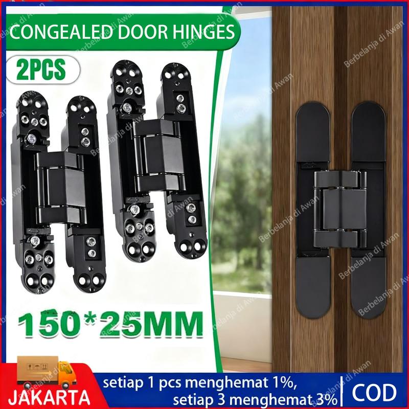 Engsel Pintu Tanam Kamuflase Tersembunyi Invisible Hidden Concealed ...