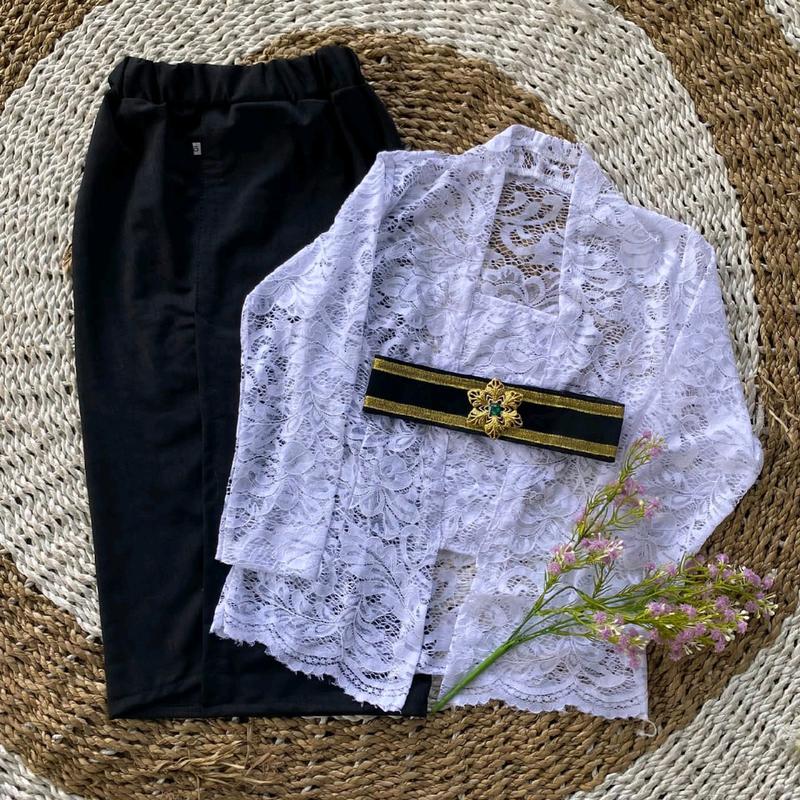 Onset setelan anak kebaya sofia lengan panjang dan kamen di kasih motif ...