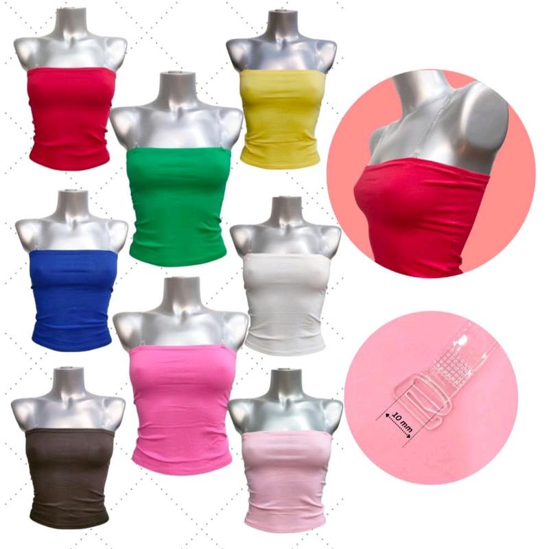 WOMEN'S COTTON SINGLET INNER TANK TOP / TUBE / CAMISOLE WITH - TikTok ...