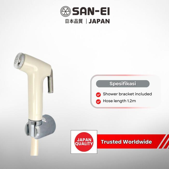 Jual SAN-EI SN75C-Pastel Ivory Toilet Shower | Jet Shower Bidet Cebok ...