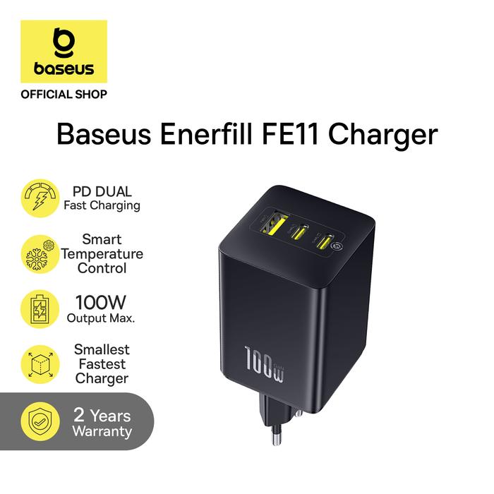 Promo Baseus Charger EnerFill FE11 Multiport 3in1 with 2C+U 100W BCT ...