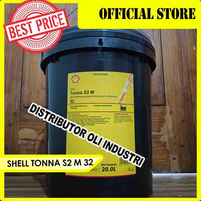 Jual SHELL TONNA S2 M 32 ( OIL SLIDEWAY - 20 Liter - Ready Stock ...