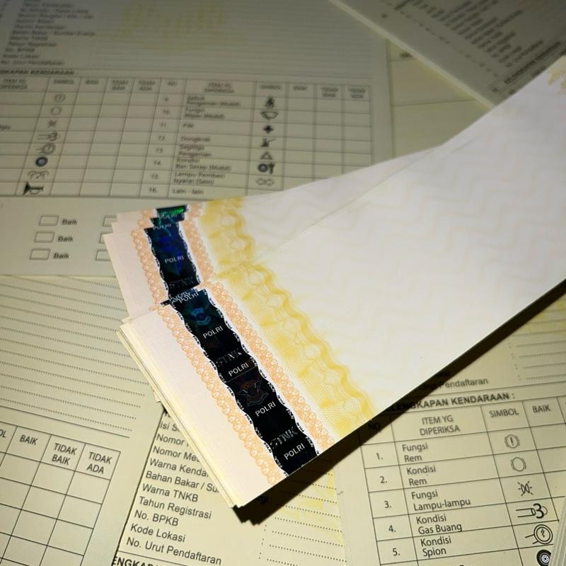 Ready Kertas Gesek Samsat Seluruh Daerah Sticker - Shop | Tokopedia