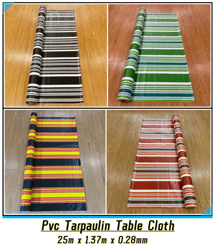 itop Satu Gulung Pvc Alas Meja 25m x 1.37m x 0.28mm Untuk Night ...
