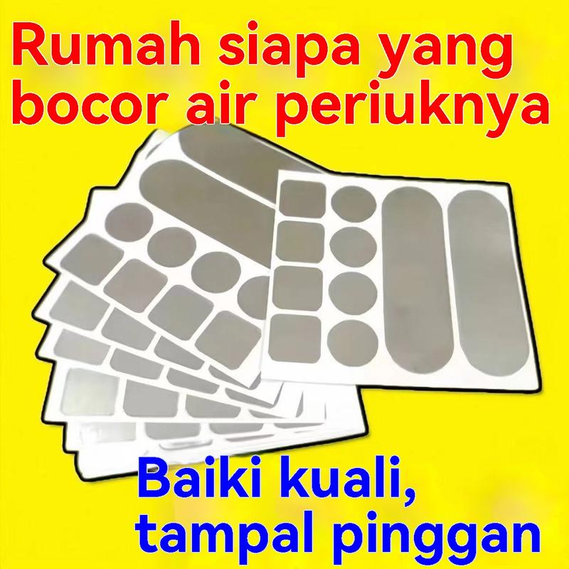 Tampalan Pembaikan Periuk Kerajang Aluminium Tahan Suhu Tinggi Kit ...