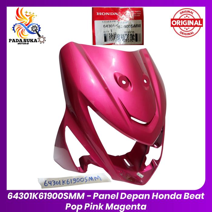 Jual Panel Depan Tameng Honda Beat Pop Pink Magenta / 64301K61900SMM ...