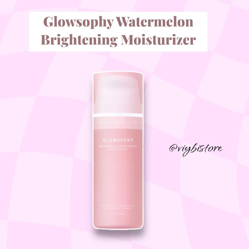 Glowsophy Watermelon Brightening Moisturizer Niacinamide Gel Skincare ...