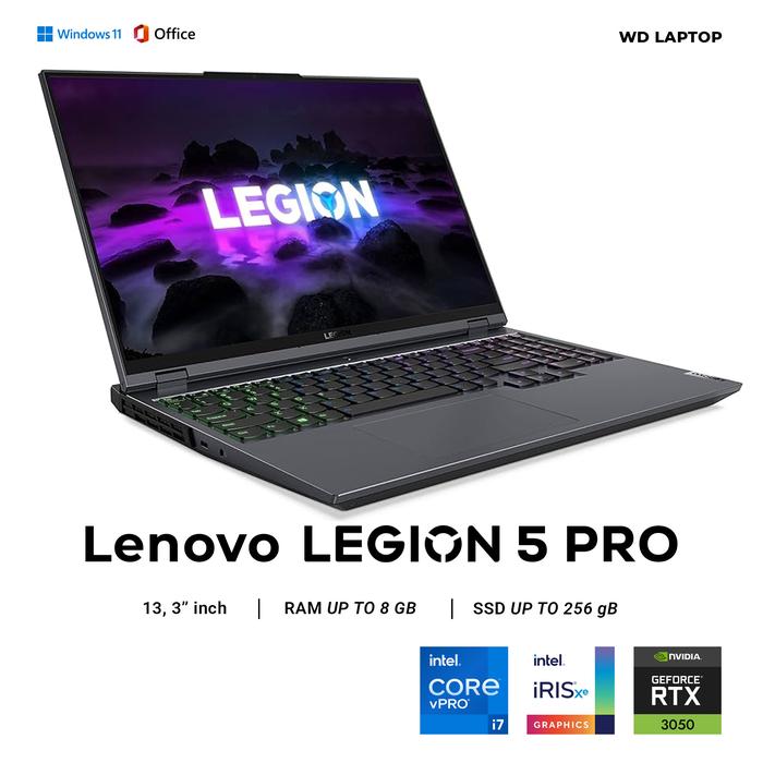 Promo LENOVO LEGION 5 PRO intel Core i7 12700H NVIDIA RTX 3050 Ti RAM ...