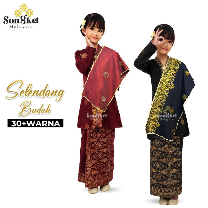 Selendang Budak | by songket malasiya| Cotton 100% | Wanita - TikTok ...