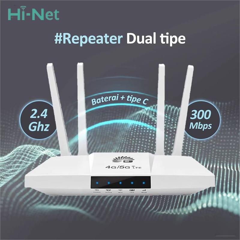 Hi-Net Wifi Wireless Router 4G LTE R311 PRO 300Mbps Charger - Shop ...