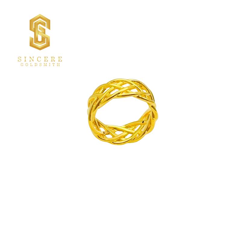 Sincere Store Emas 999 Cincin Wave Exclusive | Emas 999 - TikTok Shop ...
