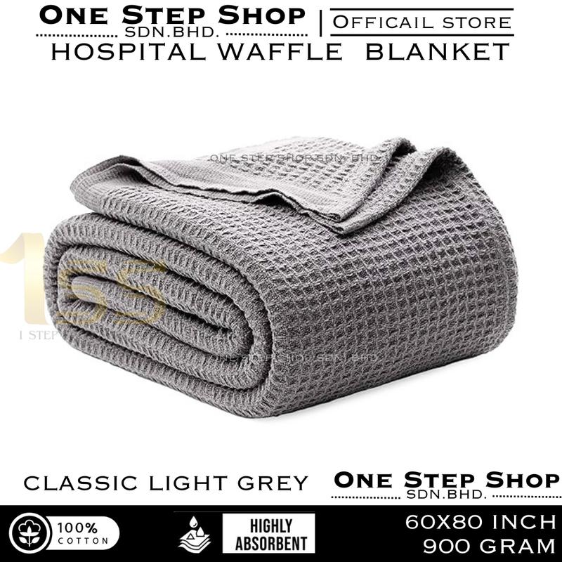 Blanket Grey - White Thermal Blankets Cozy Soft Woven Blankets - TikTok ...