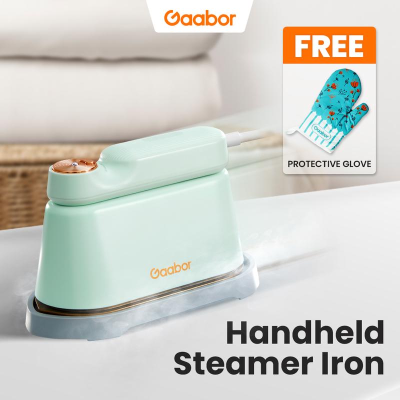 {Video Exclusive} Gaabor Handheld Steamer Iron Dual Heating Core ...