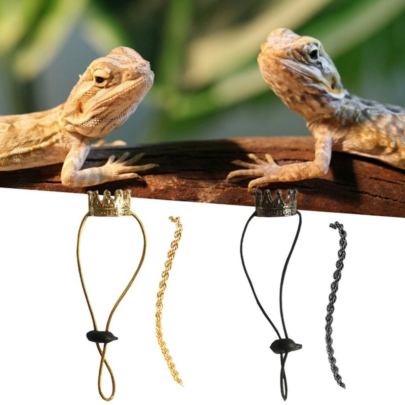 {as} 1 Set Lizard Ornament Lovely Crawling Pet Necklace Festive ...