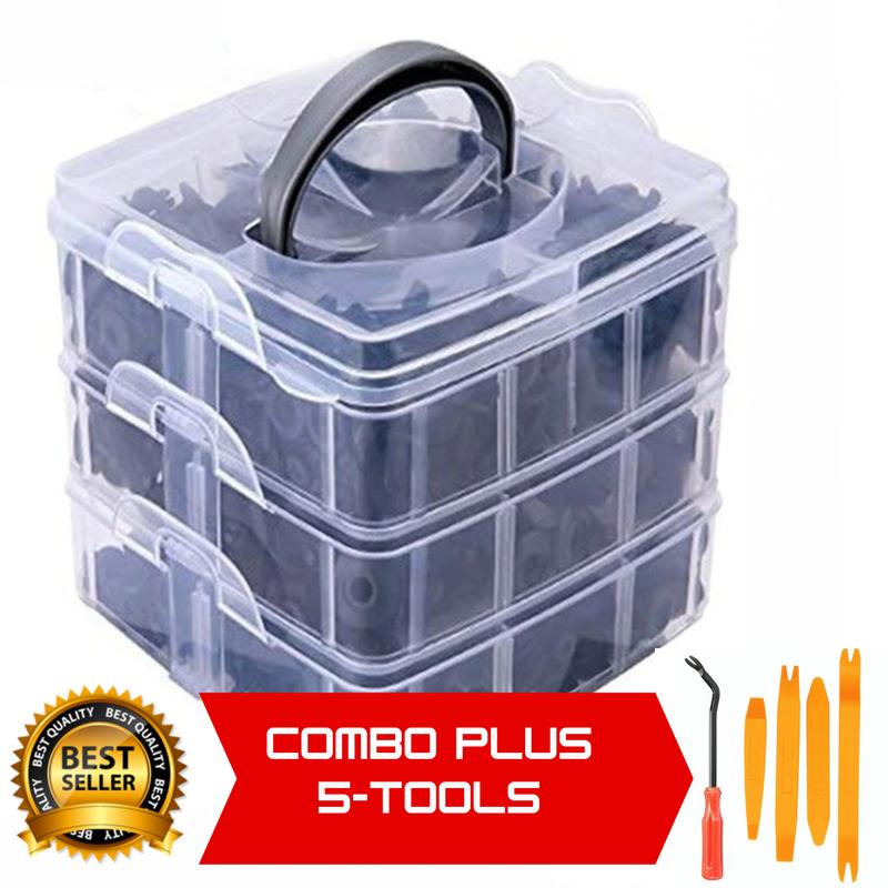 klip kancing baut riveter mobil universal 620pcs-paku mur ca - Shop ...