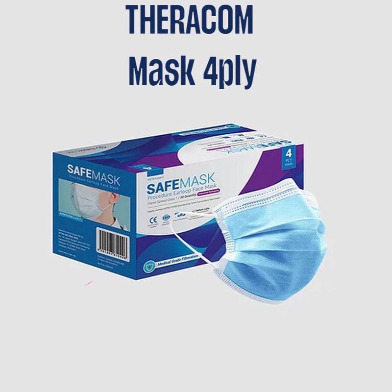 Ready Stock THERACOM 4ply Medical Mask 4 Layer Doctor Use Hospital ...