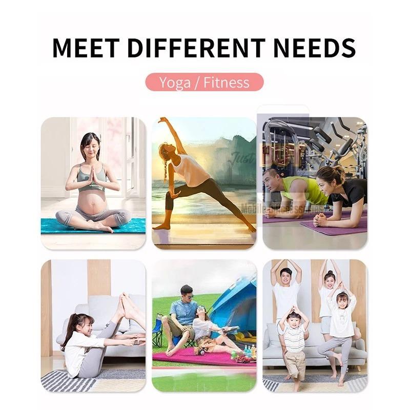 " Yoga Mat Thick Non-Slip Mat Wrokout mat Matras yoga Fitness - TikTok ...