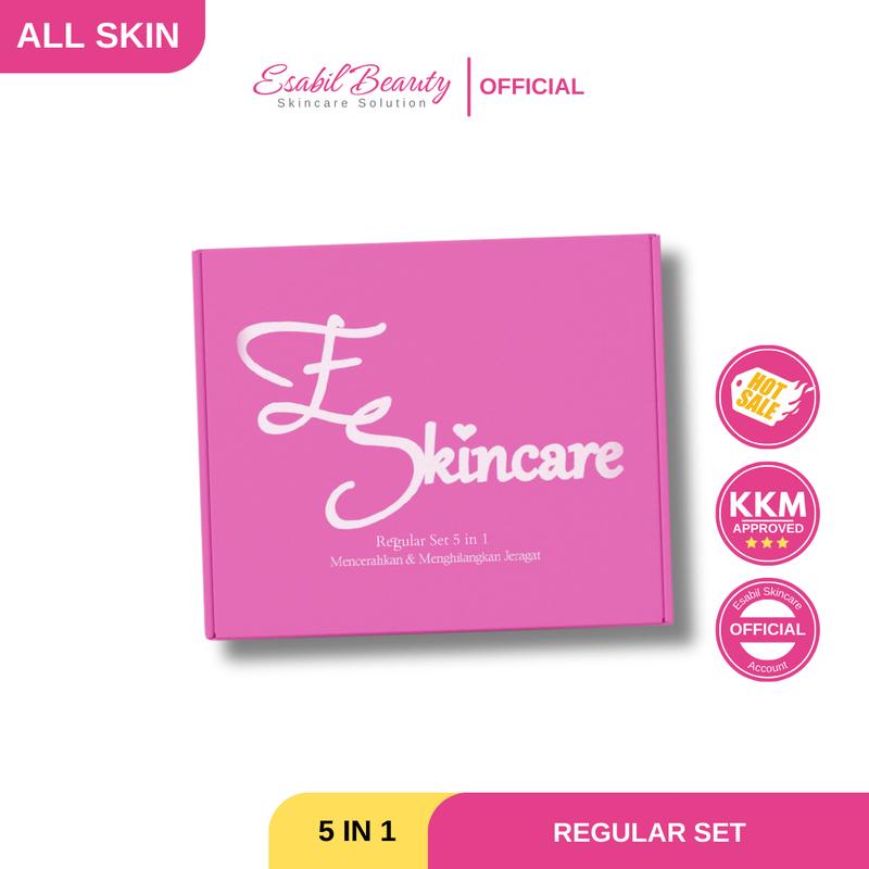 REGULAR SET 5IN1 ESKINCARE BY ESABIL BEAUTY - TikTok Shop Malaysia