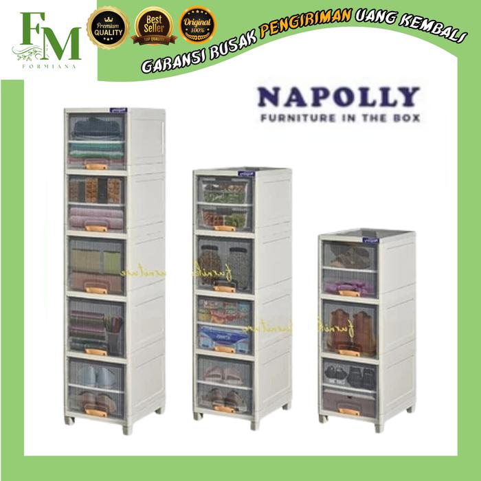 Promo NAPOLLY LBP Lockerbox Rak Serbaguna Lemari Susun Pakain Sepatu ...