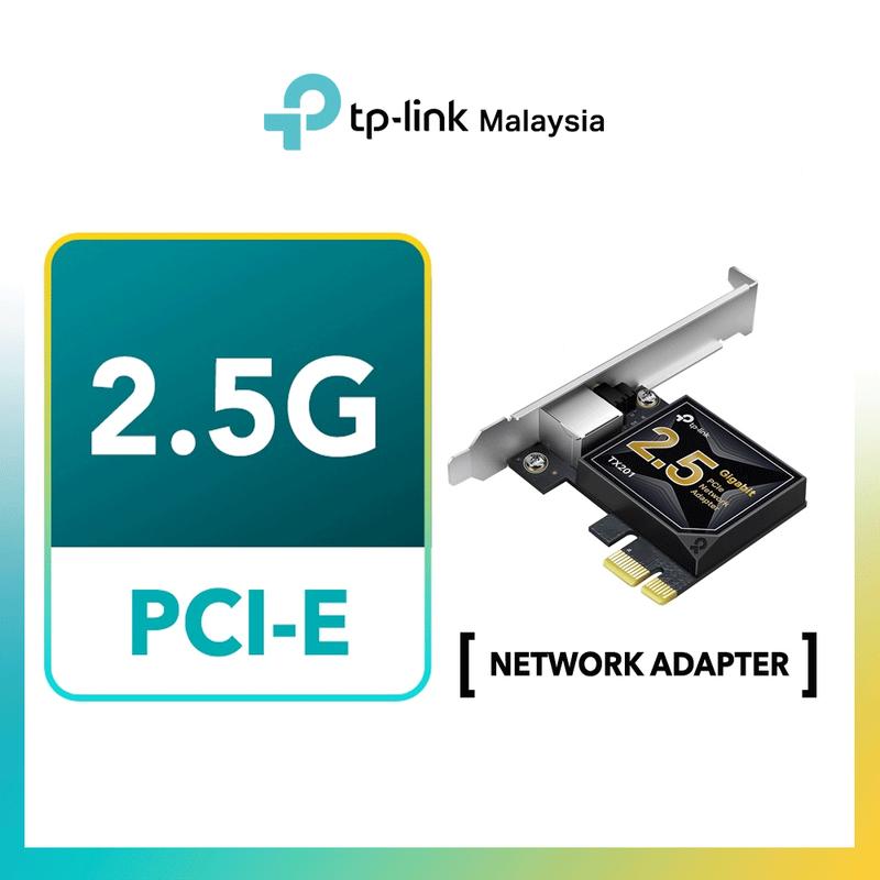 TP-LINK 2.5 Gigabit PCIe Network Adapter (2.5G Internet Access/NAS ...