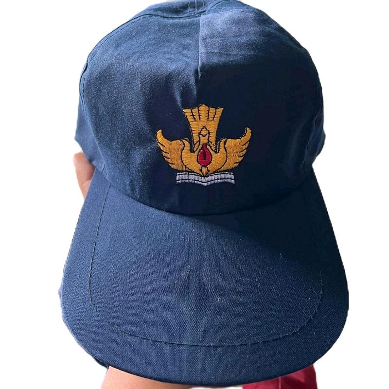 TOPI ANAK SEKOLAH SMP POLOS - Shop | Tokopedia