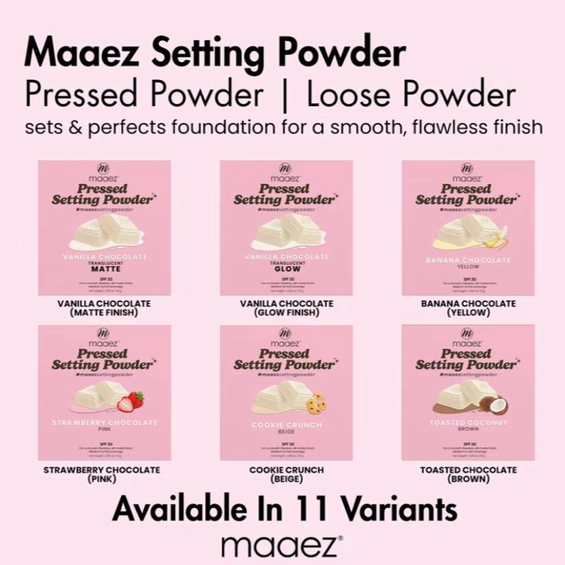 Setting Powder - Pressed & Loose - Maaez - TikTok Shop Malaysia