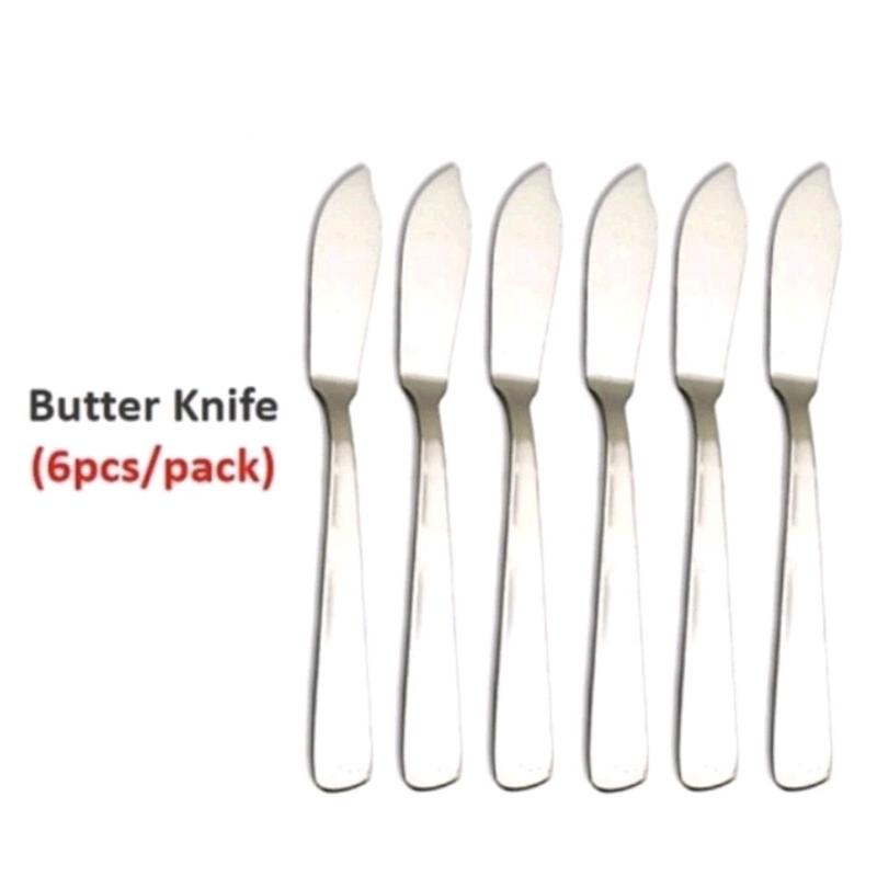 Pisau Sapu Jem Roti Mentega Butter Knife Spreader 15cm Stainless ...