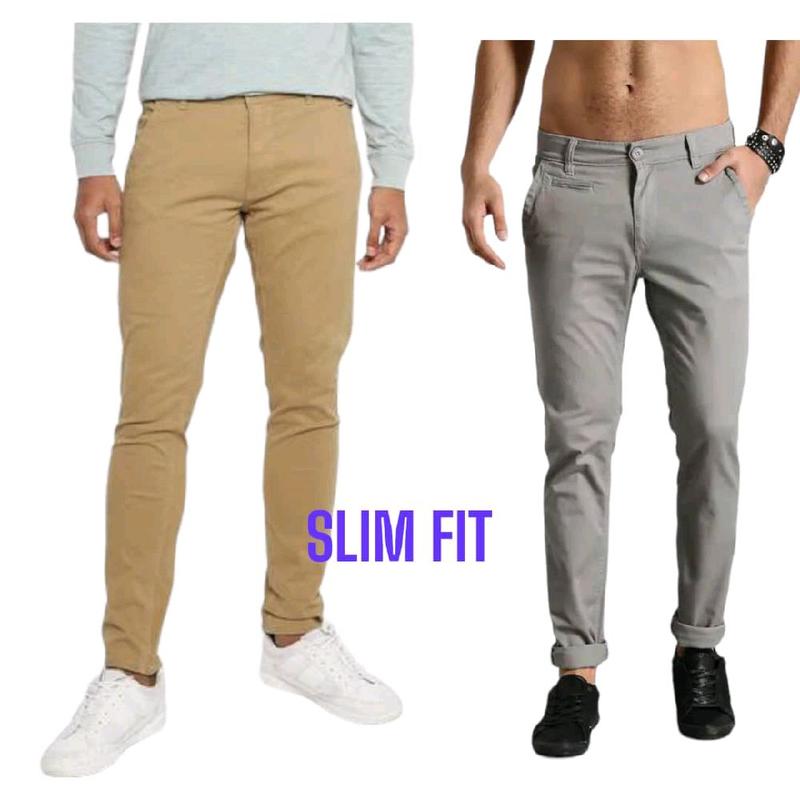good item.men slack slimmfit men stretchable long pant. - TikTok Shop ...
