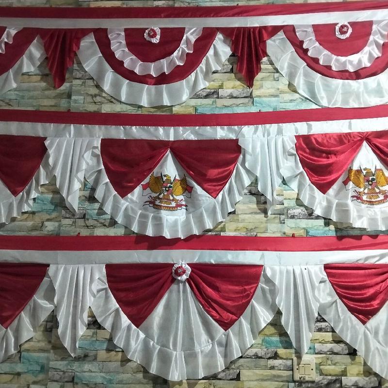 Bendera Background Bunga Panggung - Panggung Kreatif - Shop | Tokopedia
