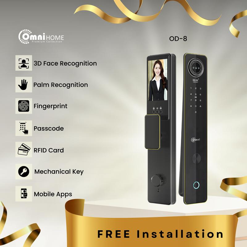 OD-8 Omni Digital Door Lock Smart Doo - TikTok Shop Singapore