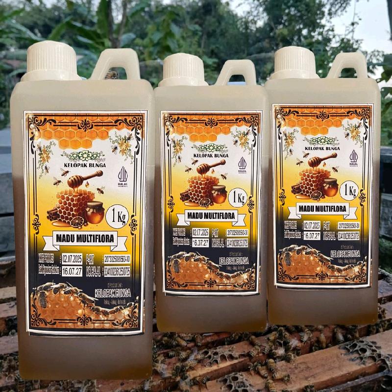 Kelopak Bunga Madu Multiflora 1kg Asli dari Lebah Manfaat Kesehatan ...