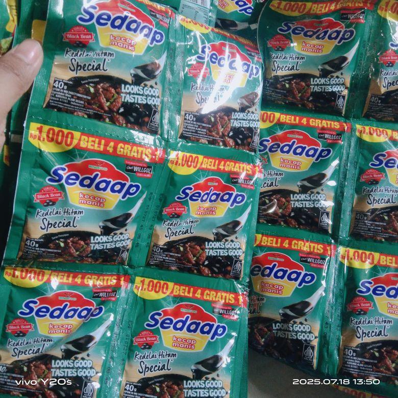 Paket hemat 30 biji kecap manis sedaap 1000an Bumbu Kaldu - Shop ...