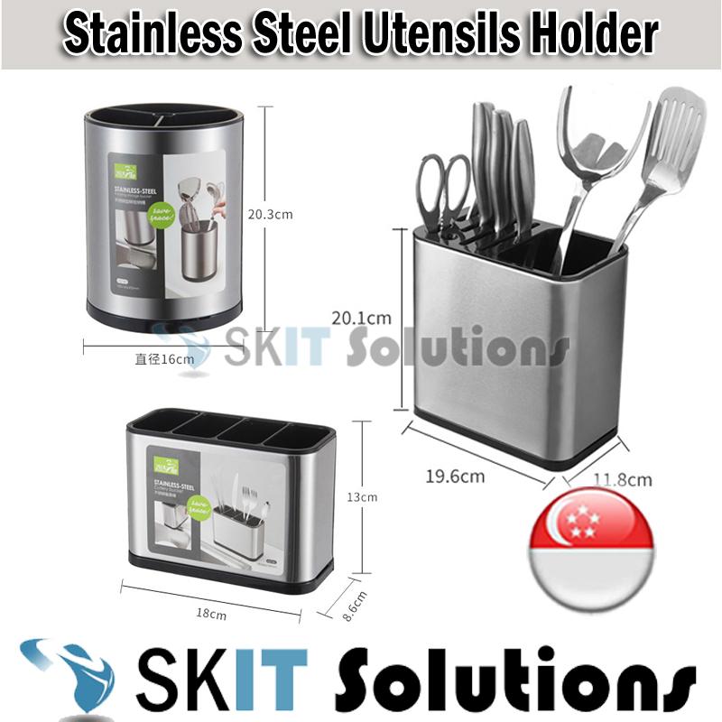 【SKIT SG Seller】Premium Stainless Steel Kitchen Utensil Cutlery ...