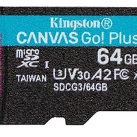 Jual KINGSTON CANVAS GO! PLUS 64GB UHS-I U3 V30 A2 MICROSDHC MICROSDXC ...
