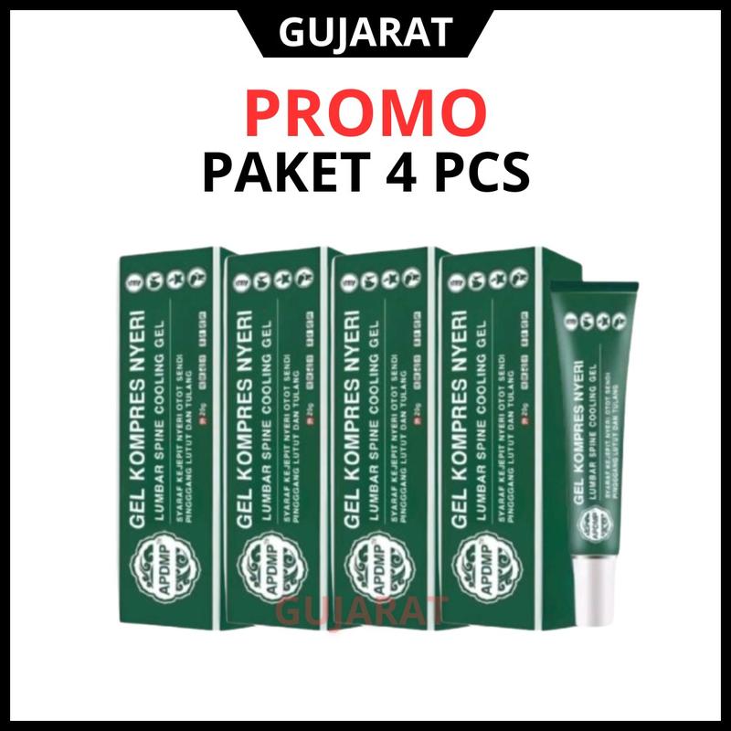 Paket 4 Pcs Lumbar Cooling Gel Pereda Sakit Pinggang Nyeri Tulang ...