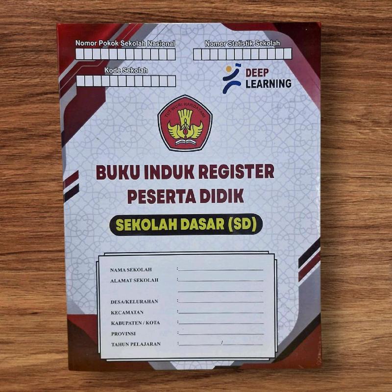 BUKU INDUK SISWA REGISTER SD KURIKULUM MERDEKA 50 siswa deep learning - Shop | Tokopedia