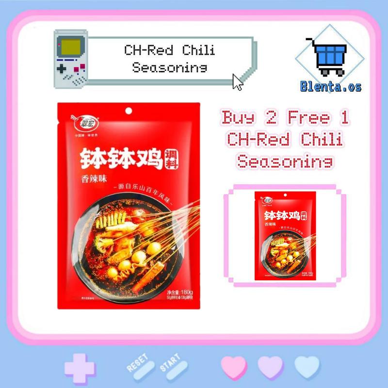 [Buy 2 Free 1]CH-Red Chili Bobo Chicken Seasoning 180gSG READY - TikTok ...