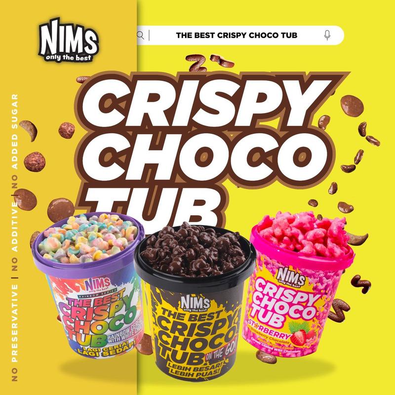 Combo Deals Nims Crispy Choco Tub Combo Sg Chocolates Snack - TikTok ...